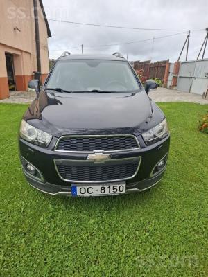 Black Chevrolet Captiva 2013 in Daugavpils, with an engine capacity of 2.20 L and mileage of 253 thousand km for 5600 €, photo  on AUTOMOTO.COM.LV