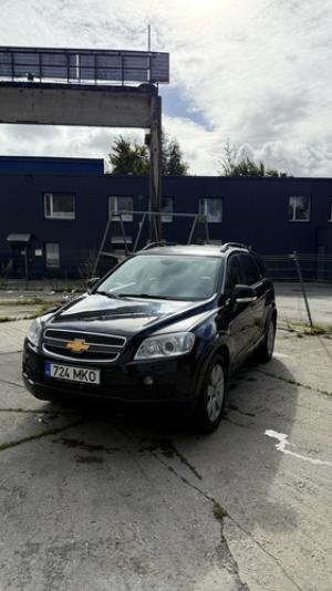 Black Chevrolet Captiva 2007 in Tallinn, with an engine capacity of 2.00 L and mileage of 260 thousand km for 3500 €, photo  on AUTOMOTO.COM.LV