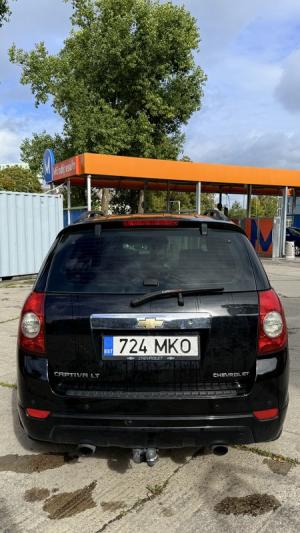 Black Chevrolet Captiva 2007 in Tallinn, with an engine capacity of 2.00 L and mileage of 260 thousand km for 3500 €, photo 18 on AUTOMOTO.COM.LV