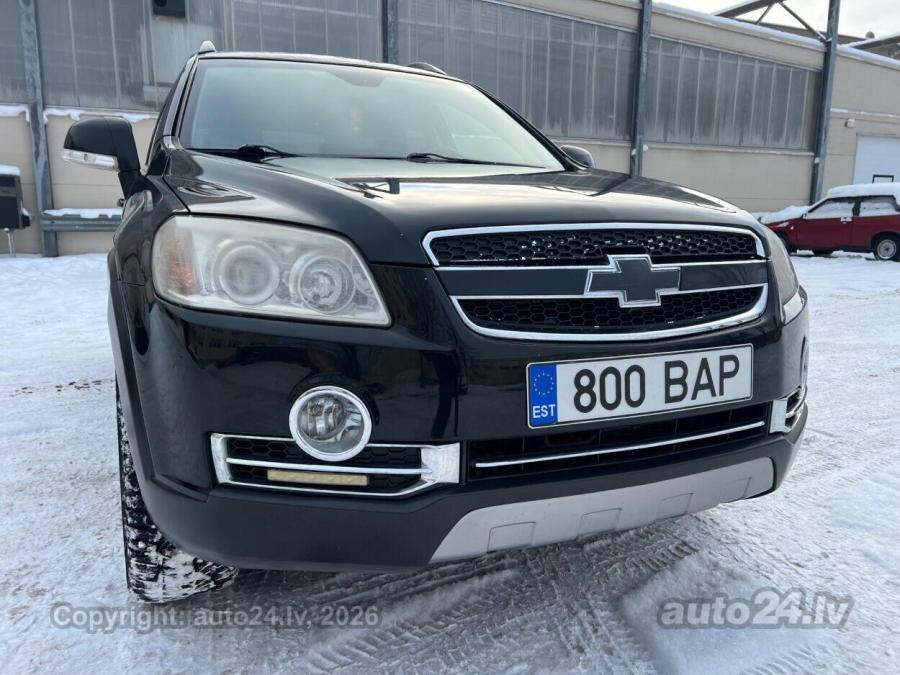 Black Chevrolet Captiva 2008 in Narva, with an engine capacity of 2.00 L and mileage of 237 thousand km for 1999 €, photo 14 on AUTOMOTO.COM.LV