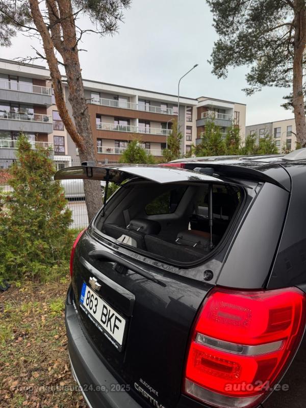 Melns Chevrolet Captiva 2013 Tallina, ar dzinēja tilpumu 2.20 L un nobraukumu 183 tūkst. km par 7499 €, foto 11 vietnē AUTOMOTO.COM.LV
