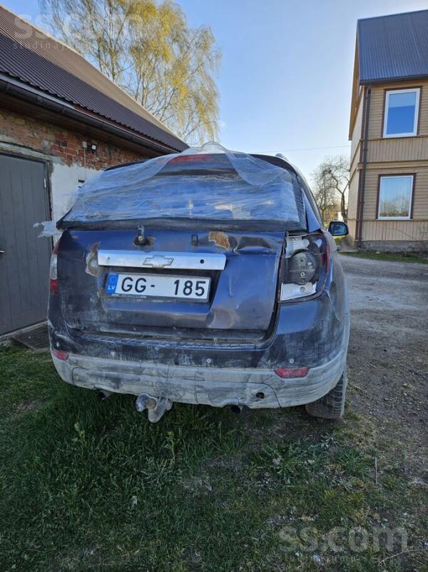 Синий Шевроле Каптива 2006 в Лиепая, объемом двигателя 2.00 л и пробегом 294 тыс. км за 850 €, фото 3 на AUTOMOTO.COM.LV