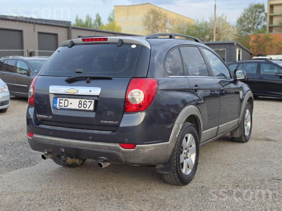 Синий Шевроле Каптива 2006 в Лиепая, объемом двигателя 2.00 л и пробегом 248 тыс. км за 2990 €, фото 7 на AUTOMOTO.COM.LV