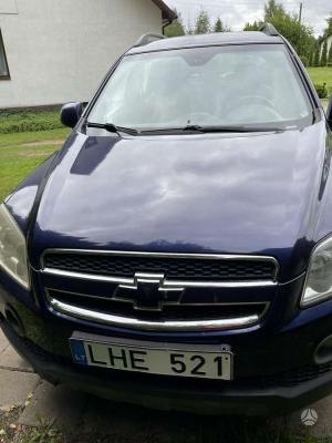 Blue Chevrolet Captiva 2007 in Ignalina, with an engine capacity of 2.00 L and mileage of 304 thousand km for 2500 €, photo  on AUTOMOTO.COM.LV