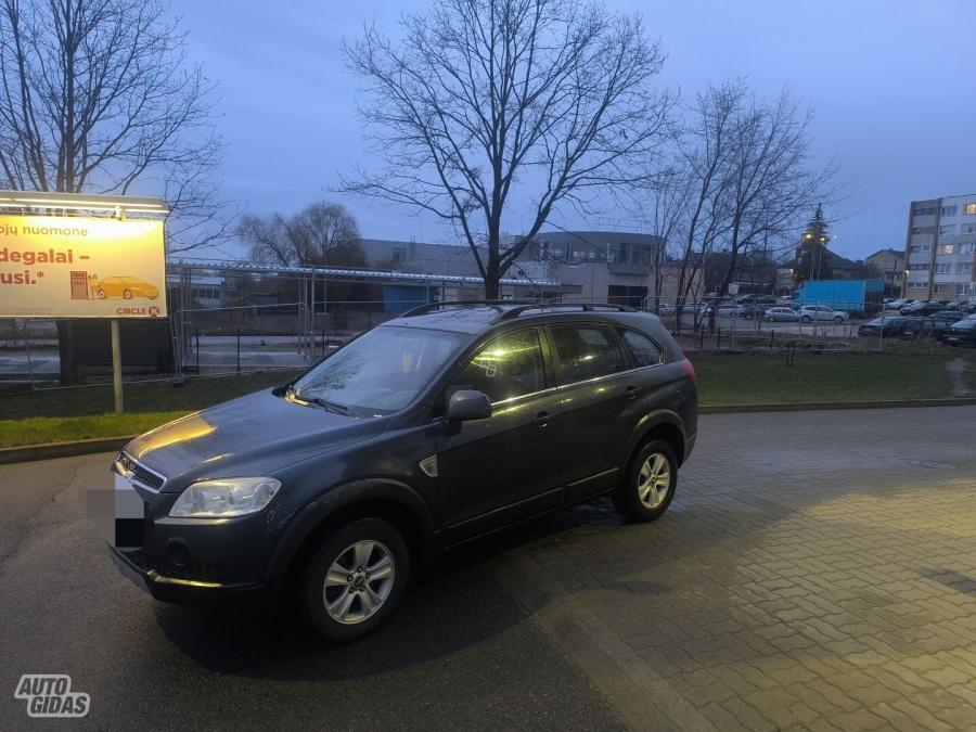 Blue Chevrolet Captiva 2008 in Siauliai, with an engine capacity of 2.00 L and mileage of 3 thousand km for 2650 €, photo 4 on AUTOMOTO.COM.LV