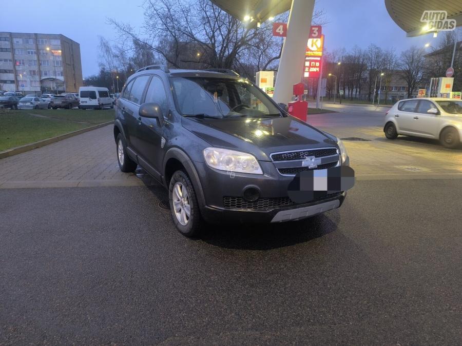 Blue Chevrolet Captiva 2008 in Siauliai, with an engine capacity of 2.00 L and mileage of 3 thousand km for 2650 €, photo 9 on AUTOMOTO.COM.LV