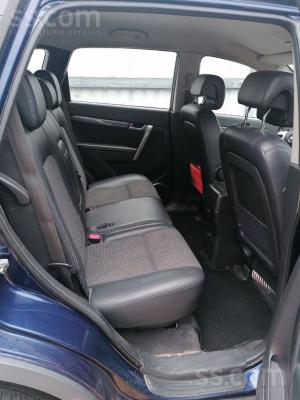 Blue Chevrolet Captiva 2008 in Riga, with an engine capacity of 2.00 L and mileage of 241 thousand km for 2600 €, photo 6 on AUTOMOTO.COM.LV