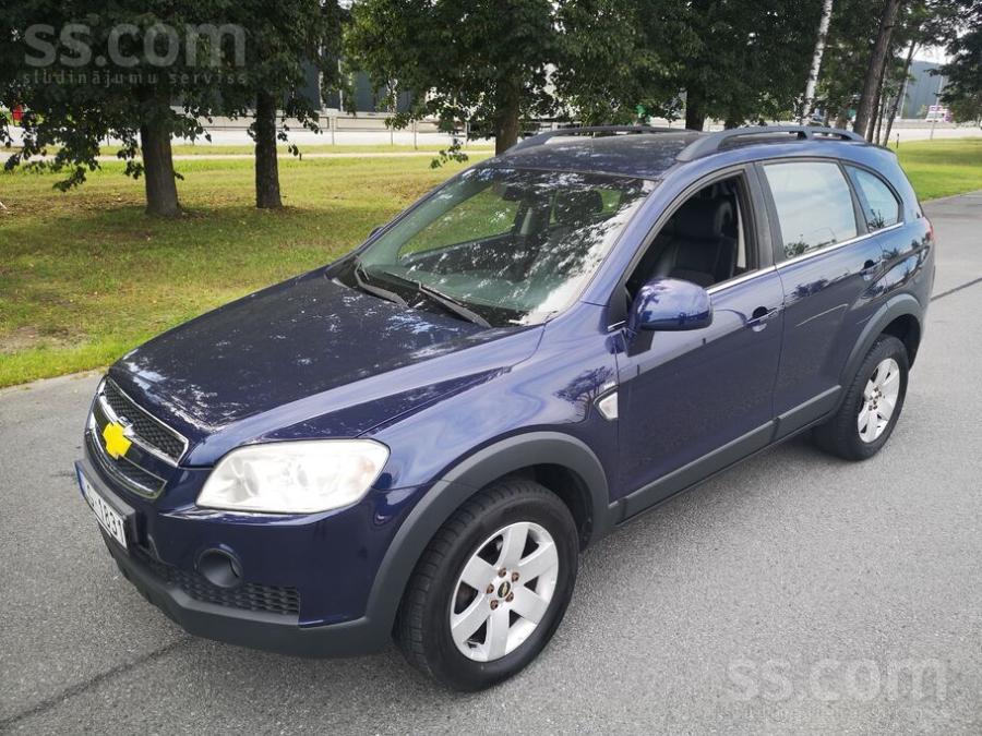 Zils Chevrolet Captiva 2008 Rīga, ar dzinēja tilpumu 2.00 L un nobraukumu 0 tūkst. km par 2890 €, foto 10 vietnē AUTOMOTO.COM.LV