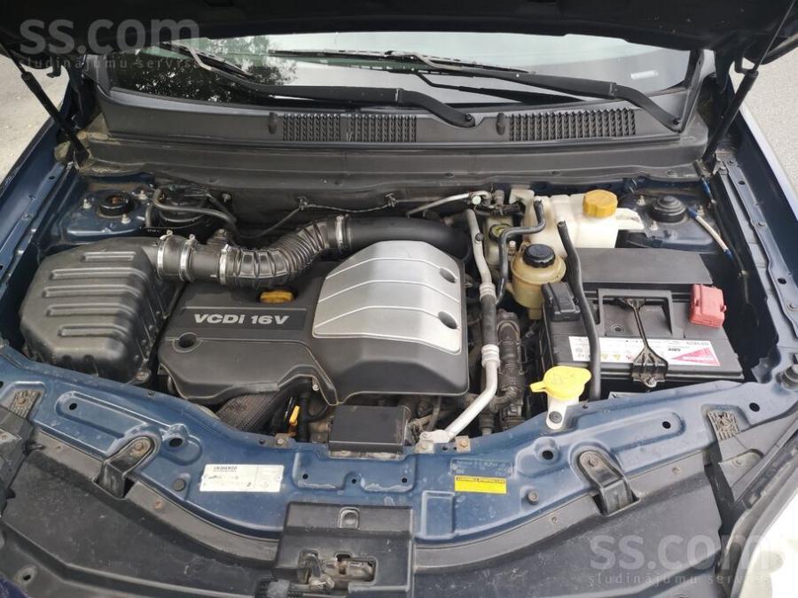 Zils Chevrolet Captiva 2008 Rīga, ar dzinēja tilpumu 2.00 L un nobraukumu 0 tūkst. km par 2890 €, foto 17 vietnē AUTOMOTO.COM.LV