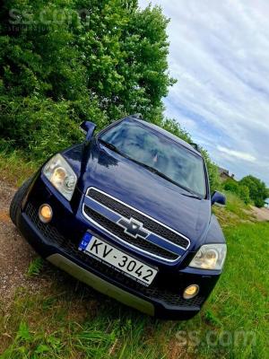 Zils Chevrolet Captiva 2008 Saldus, ar dzinēja tilpumu 2.00 L un nobraukumu 320 tūkst. km par 1600 €, foto  vietnē AUTOMOTO.COM.LV