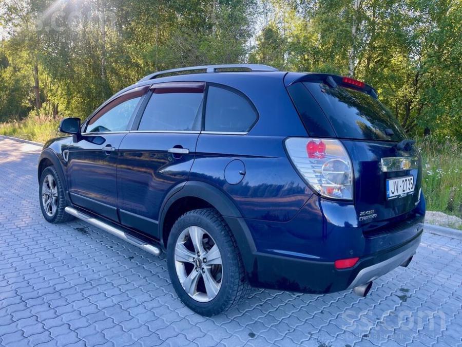 Zils Chevrolet Captiva 2008 Rīga, ar dzinēja tilpumu 2.00 L un nobraukumu 235 tūkst. km par 1099 €, foto 8 vietnē AUTOMOTO.COM.LV