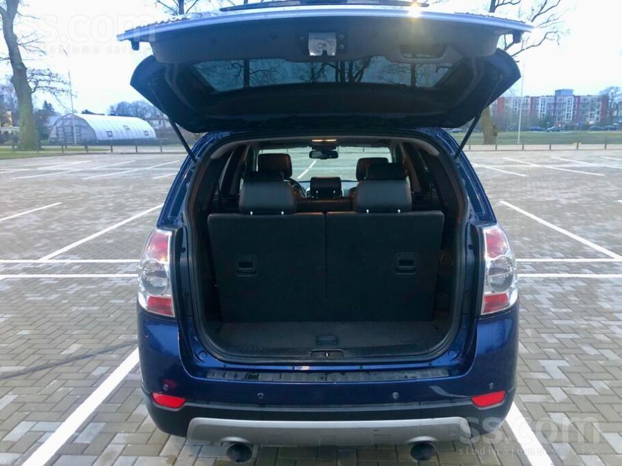Zils Chevrolet Captiva 2008 Rīga, ar dzinēja tilpumu 2.00 L un nobraukumu 235 tūkst. km par 1099 €, foto 13 vietnē AUTOMOTO.COM.LV