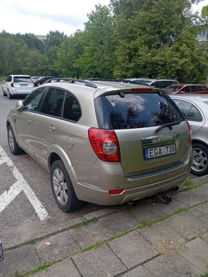 Brown Chevrolet Captiva 2008 in Vilnius, with an engine capacity of 2.00 L and mileage of 288 thousand km for 2800 €, photo 5 on AUTOMOTO.COM.LV