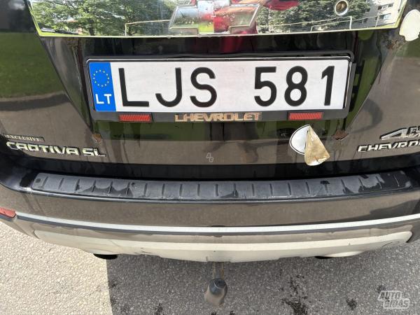 Chevrolet Captiva 2007 Plungė, ar dzinēja tilpumu 2.00 L un nobraukumu 296 tūkst. km par 2000 €, foto 7 vietnē AUTOMOTO.COM.LV