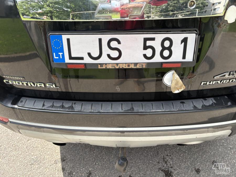 Chevrolet Captiva 2007 Plungė, ar dzinēja tilpumu 2.00 L un nobraukumu 296 tūkst. km par 2000 €, foto 8 vietnē AUTOMOTO.COM.LV