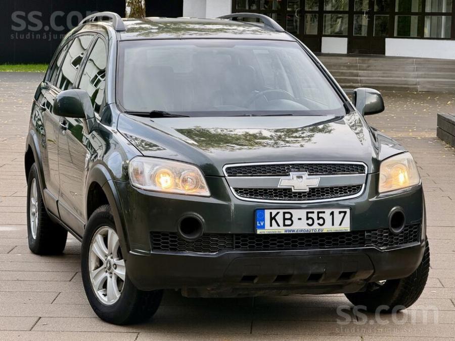 Zaļš Chevrolet Captiva 2006 Rīga, ar dzinēja tilpumu 2.40 L un nobraukumu 315 tūkst. km par 1850 €, foto 3 vietnē AUTOMOTO.COM.LV