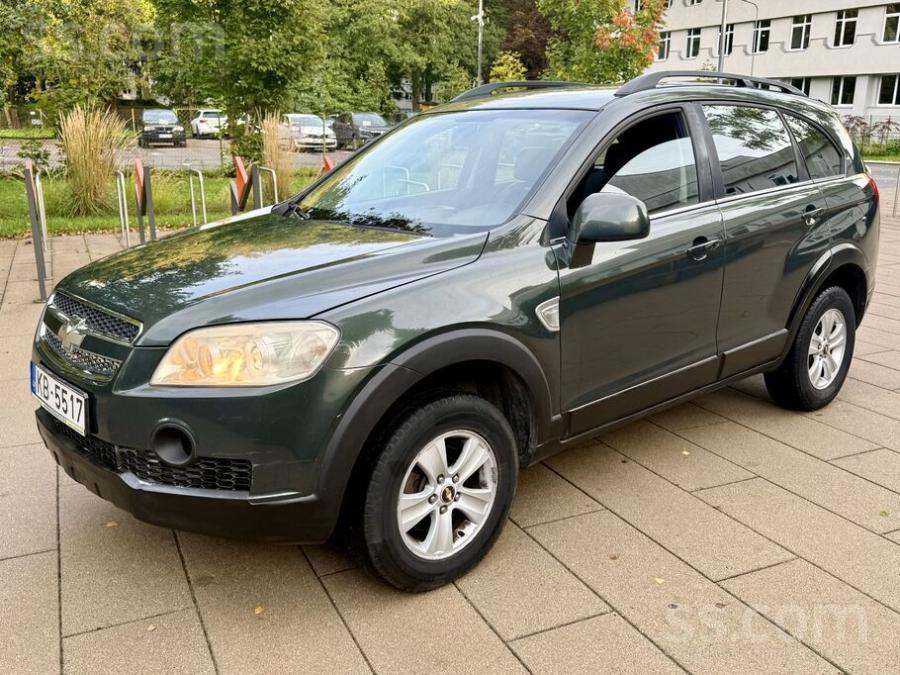Zaļš Chevrolet Captiva 2006 Rīga, ar dzinēja tilpumu 2.40 L un nobraukumu 315 tūkst. km par 1850 €, foto 5 vietnē AUTOMOTO.COM.LV