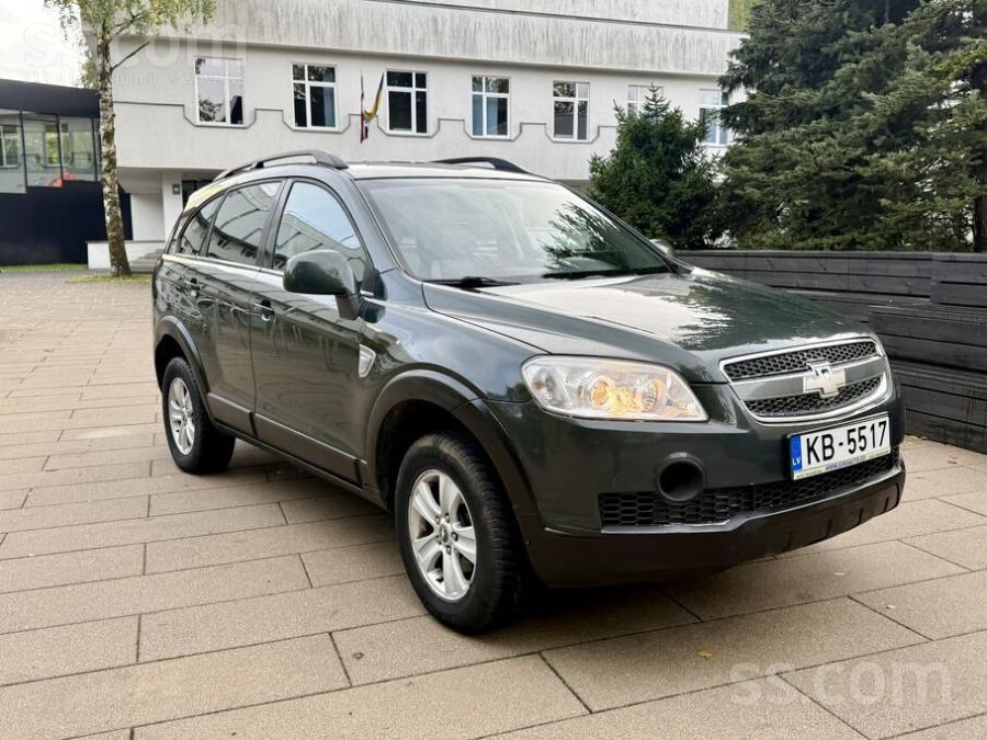 Zaļš Chevrolet Captiva 2006 Rīga, ar dzinēja tilpumu 2.40 L un nobraukumu 315 tūkst. km par 1850 €, foto 6 vietnē AUTOMOTO.COM.LV