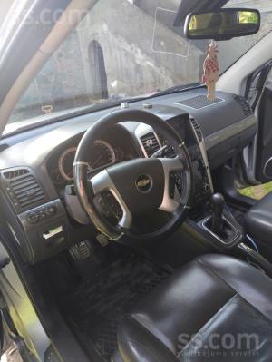 Grey Chevrolet Captiva 2006 in Aizkraukle, with an engine capacity of 2.00 L and mileage of 231 thousand km for 4200 €, photo 7 on AUTOMOTO.COM.LV