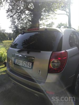 Grey Chevrolet Captiva 2006 in Aizkraukle, with an engine capacity of 2.00 L and mileage of 231 thousand km for 4200 €, photo 12 on AUTOMOTO.COM.LV
