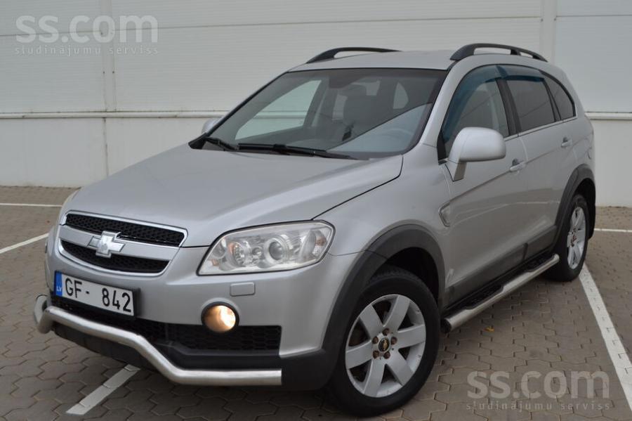 Pelēks Chevrolet Captiva 2006 Rīga, ar dzinēja tilpumu 2.00 L un nobraukumu 161 tūkst. km par 2250 €, foto 1 vietnē AUTOMOTO.COM.LV