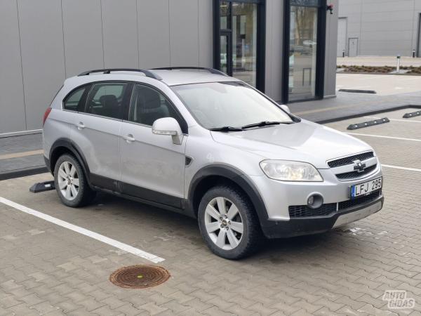 Grey Chevrolet Captiva 2007 in Vilnius, with an engine capacity of 2.00 L and mileage of 269 thousand km for 3000 €, photo 6 on AUTOMOTO.COM.LV