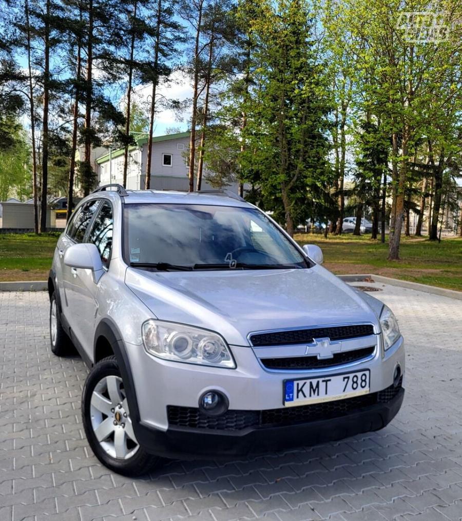 Grey Chevrolet Captiva 2007 in Siauliai, with an engine capacity of 2.00 L and mileage of 250 thousand km for 2550 €, photo 12 on AUTOMOTO.COM.LV
