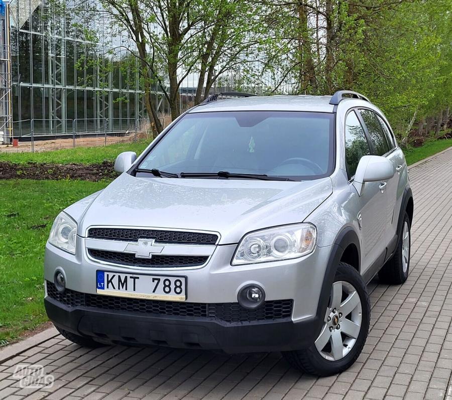 Grey Chevrolet Captiva 2007 in Siauliai, with an engine capacity of 2.00 L and mileage of 250 thousand km for 2550 €, photo 13 on AUTOMOTO.COM.LV