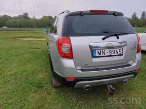 Grey Chevrolet Captiva 2007 in Bauska, with an engine capacity of 2.00 L and mileage of 287 thousand km for 2500 €, photo 13 on AUTOMOTO.COM.LV