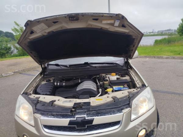 Grey Chevrolet Captiva 2007 in Riga, with an engine capacity of 2.00 L and mileage of 347 thousand km for 2600 €, photo 8 on AUTOMOTO.COM.LV