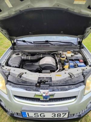 Grey Chevrolet Captiva 2008 in Vilnius, with an engine capacity of 1.99 L and mileage of 231 thousand km for 2650 €, photo 8 on AUTOMOTO.COM.LV