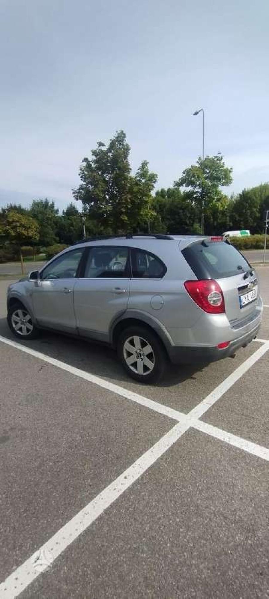 Grey Chevrolet Captiva 2008 in Vilnius, with an engine capacity of 2.00 L and mileage of 284 thousand km for 2700 €, photo 12 on AUTOMOTO.COM.LV