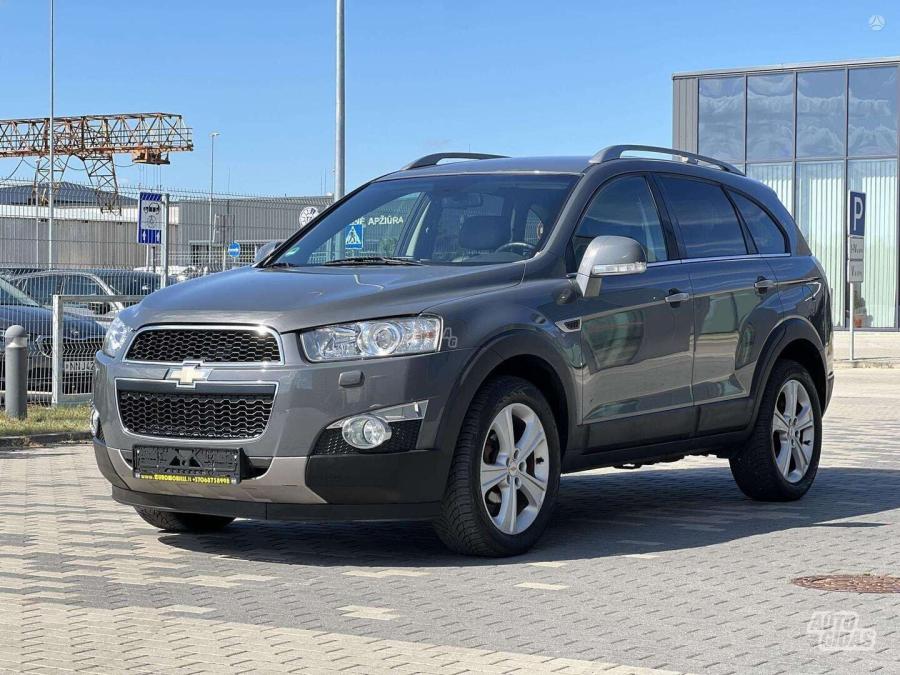 Pelēks Chevrolet Captiva 2011 Šauļi, ar dzinēja tilpumu 2.20 L un nobraukumu 192 tūkst. km par 5800 €, foto 1 vietnē AUTOMOTO.COM.LV