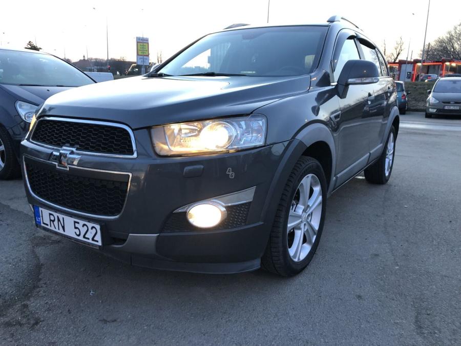 Grey Chevrolet Captiva 2012 in Klaipeda, with an engine capacity of 2.20 L and mileage of 290 thousand km for 5500 €, photo 28 on AUTOMOTO.COM.LV