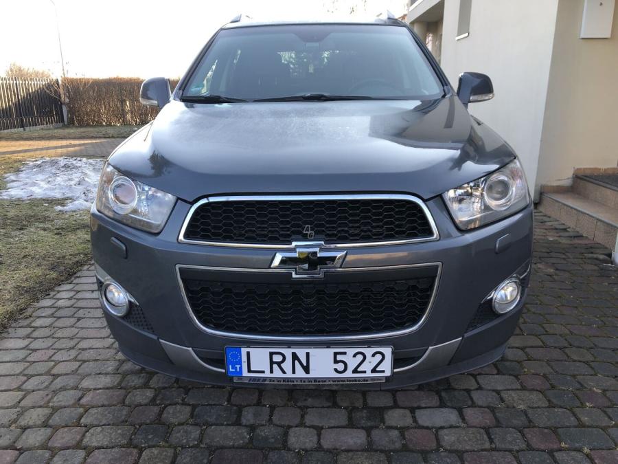 Grey Chevrolet Captiva 2012 in Klaipeda, with an engine capacity of 2.20 L and mileage of 290 thousand km for 5500 €, photo 30 on AUTOMOTO.COM.LV