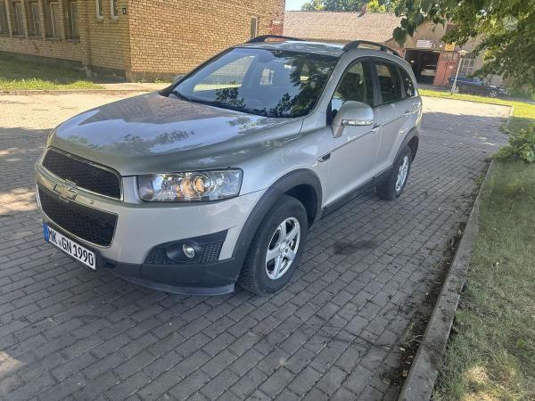 Pelēks Chevrolet Captiva 2012 Šilutė, ar dzinēja tilpumu 2.40 L un nobraukumu 139 tūkst. km par 5200 €, foto 1 vietnē AUTOMOTO.COM.LV
