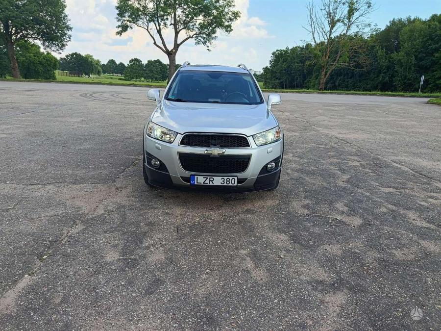 Pelēks Chevrolet Captiva 2012 Kauņa, ar dzinēja tilpumu 2.23 L un nobraukumu 150 tūkst. km par 5500 €, foto 11 vietnē AUTOMOTO.COM.LV