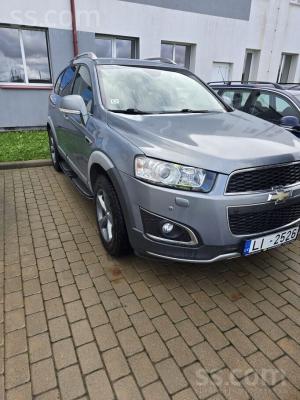 Grey Chevrolet Captiva 2013 in Liepaja, with an engine capacity of 2.20 L and mileage of 210 thousand km for 4200 €, photo  on AUTOMOTO.COM.LV