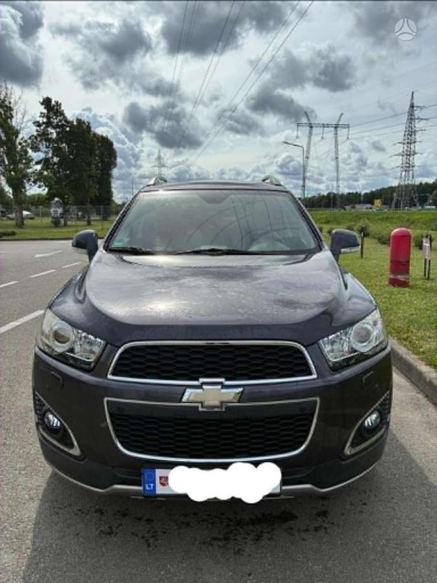 Pelēks Chevrolet Captiva 2013 Šauļi, ar dzinēja tilpumu 2.20 L un nobraukumu 114 tūkst. km par 7500 €, foto 13 vietnē AUTOMOTO.COM.LV