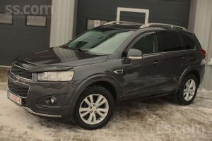 Grey Chevrolet Captiva 2014 in Riga, with an engine capacity of 2.20 L and mileage of 0 thousand km for 5990 €, photo  on AUTOMOTO.COM.LV