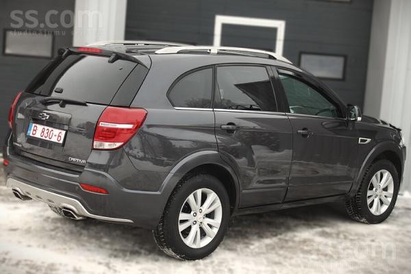 Grey Chevrolet Captiva 2014 in Riga, with an engine capacity of 2.20 L and mileage of 0 thousand km for 5990 €, photo 6 on AUTOMOTO.COM.LV