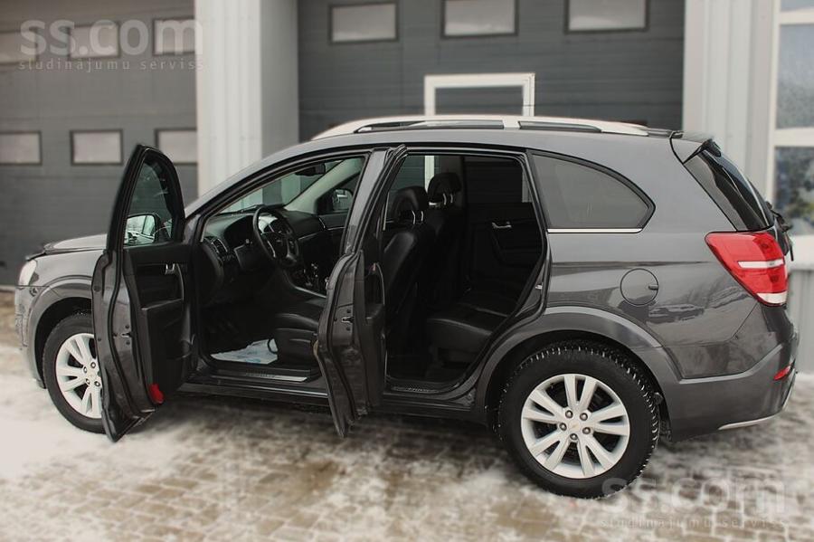 Grey Chevrolet Captiva 2014 in Riga, with an engine capacity of 2.20 L and mileage of 0 thousand km for 5990 €, photo 9 on AUTOMOTO.COM.LV