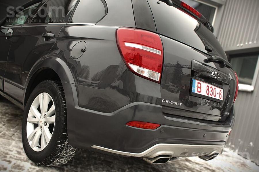 Grey Chevrolet Captiva 2014 in Riga, with an engine capacity of 2.20 L and mileage of 0 thousand km for 5990 €, photo 15 on AUTOMOTO.COM.LV