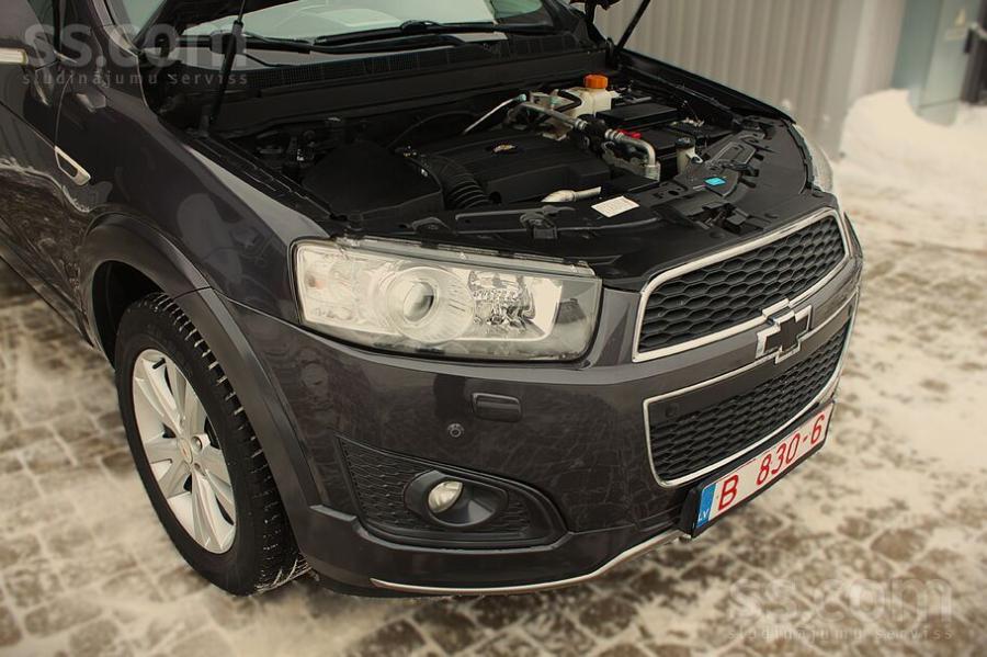 Grey Chevrolet Captiva 2014 in Riga, with an engine capacity of 2.20 L and mileage of 0 thousand km for 5990 €, photo 34 on AUTOMOTO.COM.LV