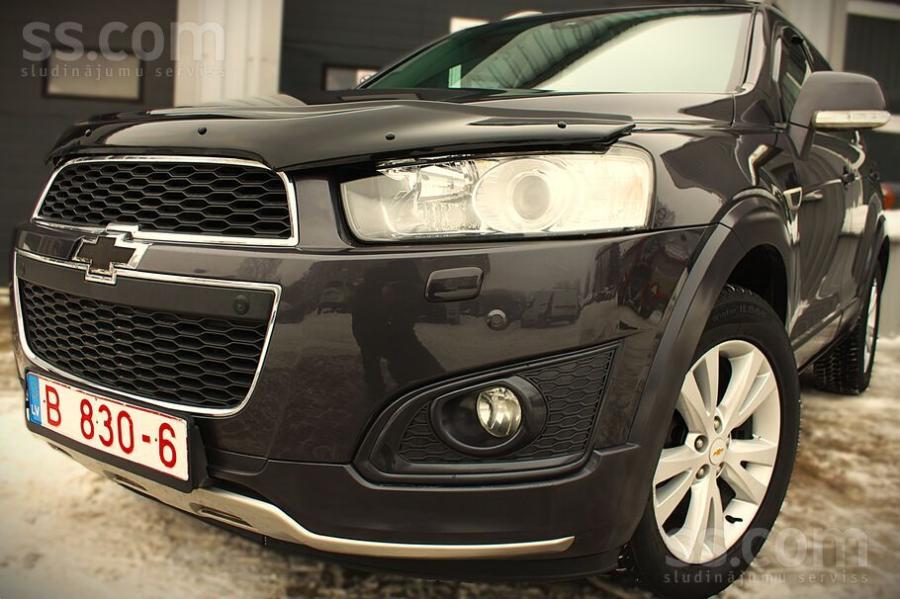 Grey Chevrolet Captiva 2014 in Riga, with an engine capacity of 2.20 L and mileage of 0 thousand km for 5990 €, photo 35 on AUTOMOTO.COM.LV