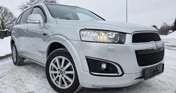 Pelēks Chevrolet Captiva 2014 Šauļi, ar dzinēja tilpumu 2.20 L un nobraukumu 142 tūkst. km par 6750 €, foto 1 vietnē AUTOMOTO.COM.LV