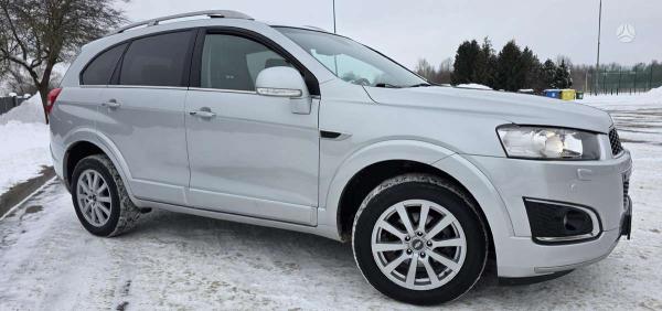 Pelēks Chevrolet Captiva 2014 Šauļi, ar dzinēja tilpumu 2.20 L un nobraukumu 142 tūkst. km par 6750 €, foto 6 vietnē AUTOMOTO.COM.LV