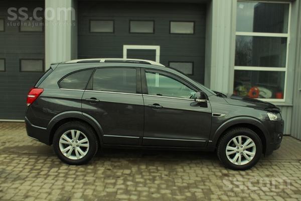 Grey Chevrolet Captiva 2014 in Riga, with an engine capacity of 2.20 L and mileage of 0 thousand km for 5750 €, photo 7 on AUTOMOTO.COM.LV