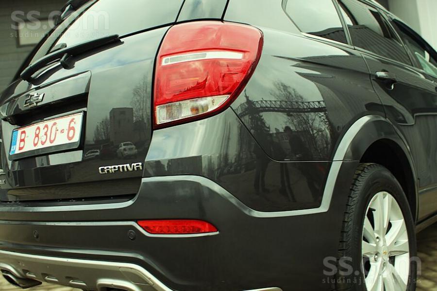 Pelēks Chevrolet Captiva 2014 Rīga, ar dzinēja tilpumu 2.20 L un nobraukumu 0 tūkst. km par 5750 €, foto 13 vietnē AUTOMOTO.COM.LV