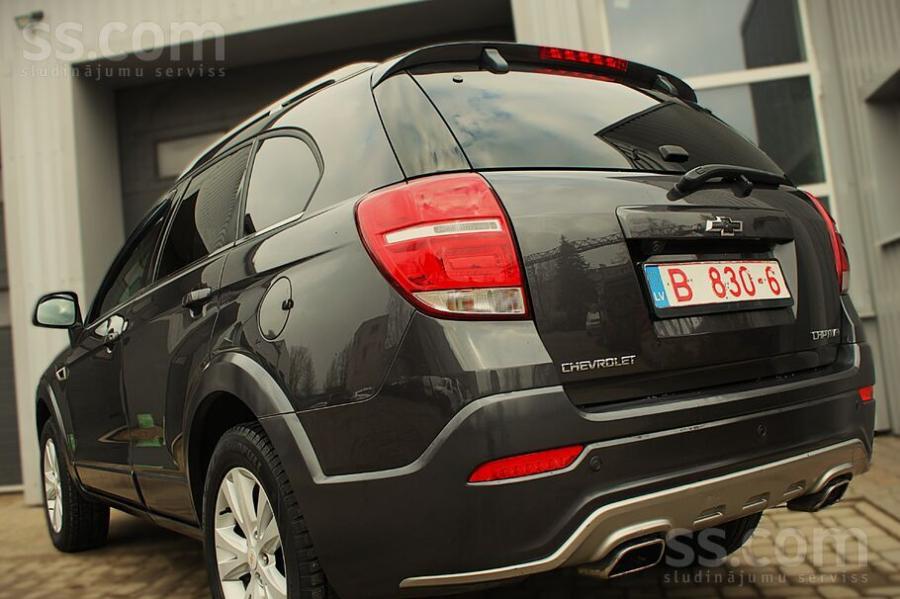 Pelēks Chevrolet Captiva 2014 Rīga, ar dzinēja tilpumu 2.20 L un nobraukumu 0 tūkst. km par 5750 €, foto 16 vietnē AUTOMOTO.COM.LV
